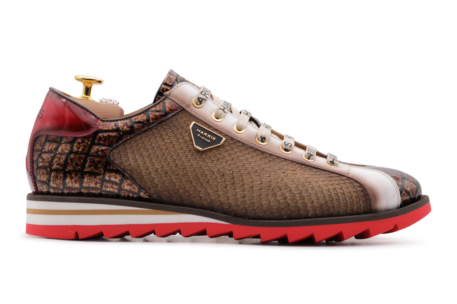 Python sneakers and crocodile effect – Harris Shoes 1913